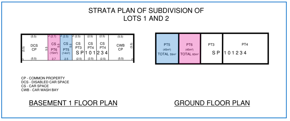 2. The strata plan of subdivision requires the approval of the ...